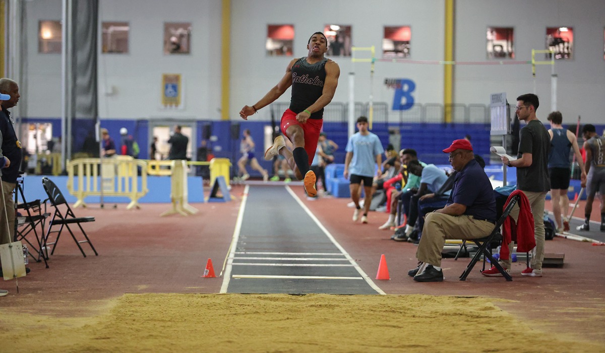 Student breaks track and field | The Catholic University Family Nest