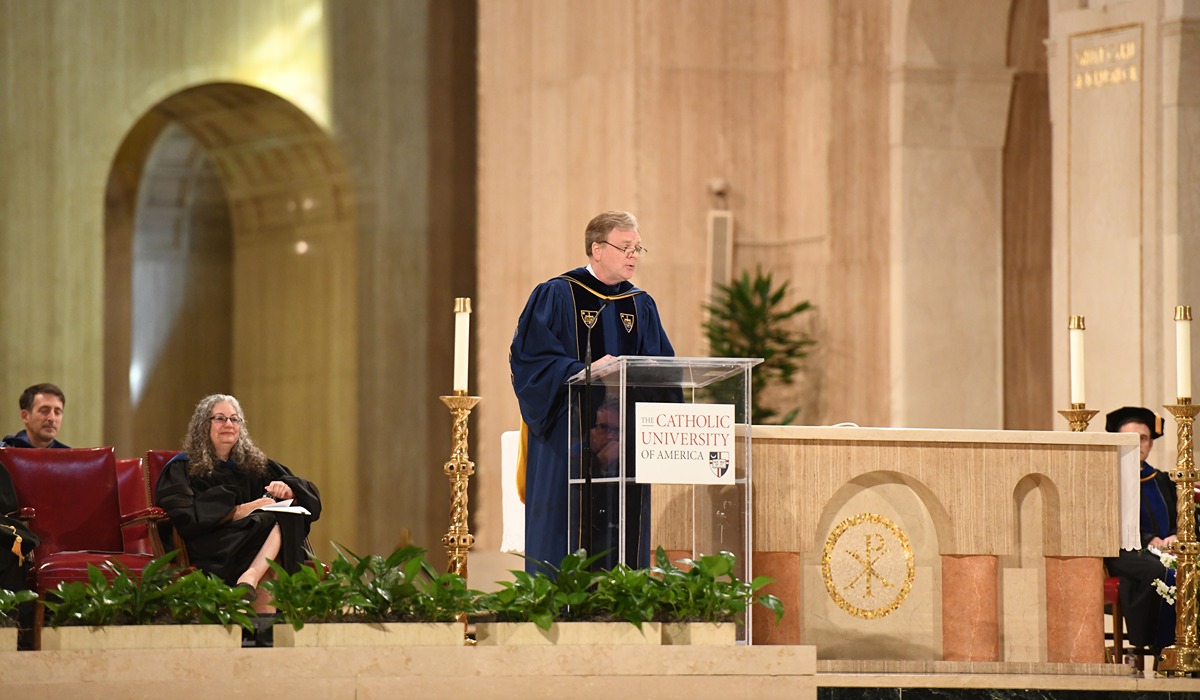 New Dean Encourages First-Year | The Catholic University Family Nest